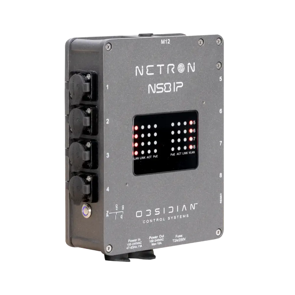 NS8 IP 8 Ports Gigabit PoE+ Network Switch | LSD ASIA